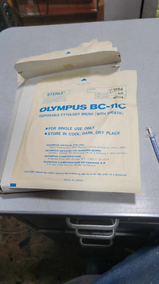 12 Olympus BC-11C Cytology Brushes 1986 Vintage Medical Supplies and ...
