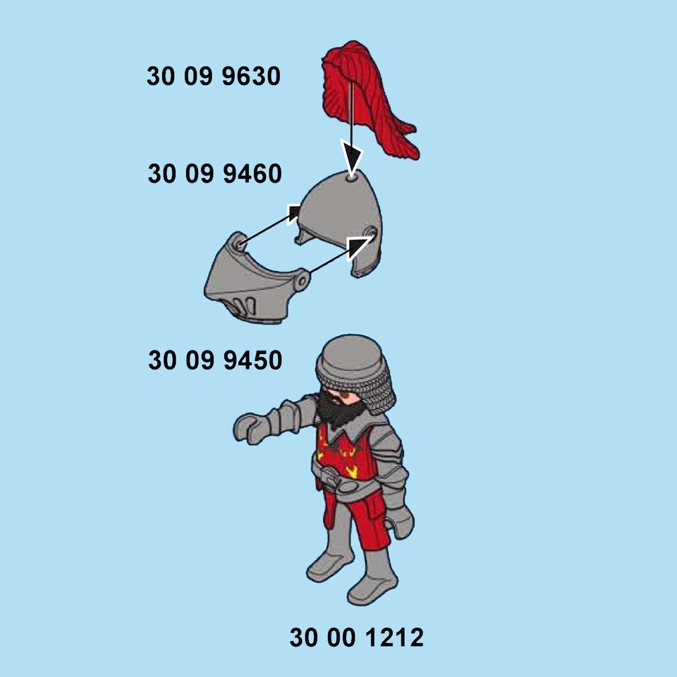 Playmobil * ROCK / DRAGON CASTLE 3269 3320 3328 5757 5794 * SPARE PARTS ...