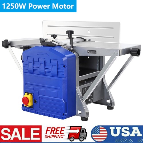 1250W Benchtop Wood Planer Worktable Thickness Planer 8000 RPM ...