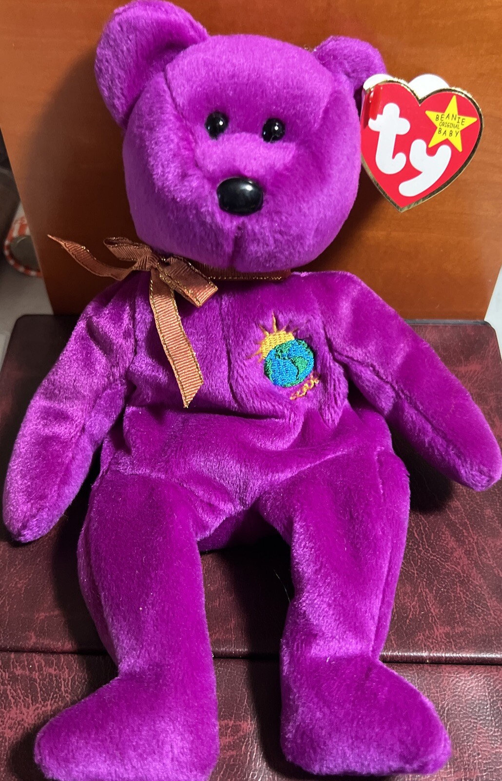 Ty Jan. 1, 1999 “Millenium” Beanie Bear. Excellent With Tag. X1366 | eBay