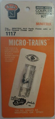 MICRO-TRAINS Kadee N 1117 MAGNE-MATIC COUPLER CONVERSIONS KIT ...