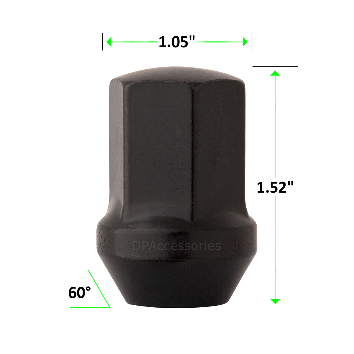 24 Black Wheel Lug Nuts for 2015-2017 Ford F-150 Expedition Lincoln ...