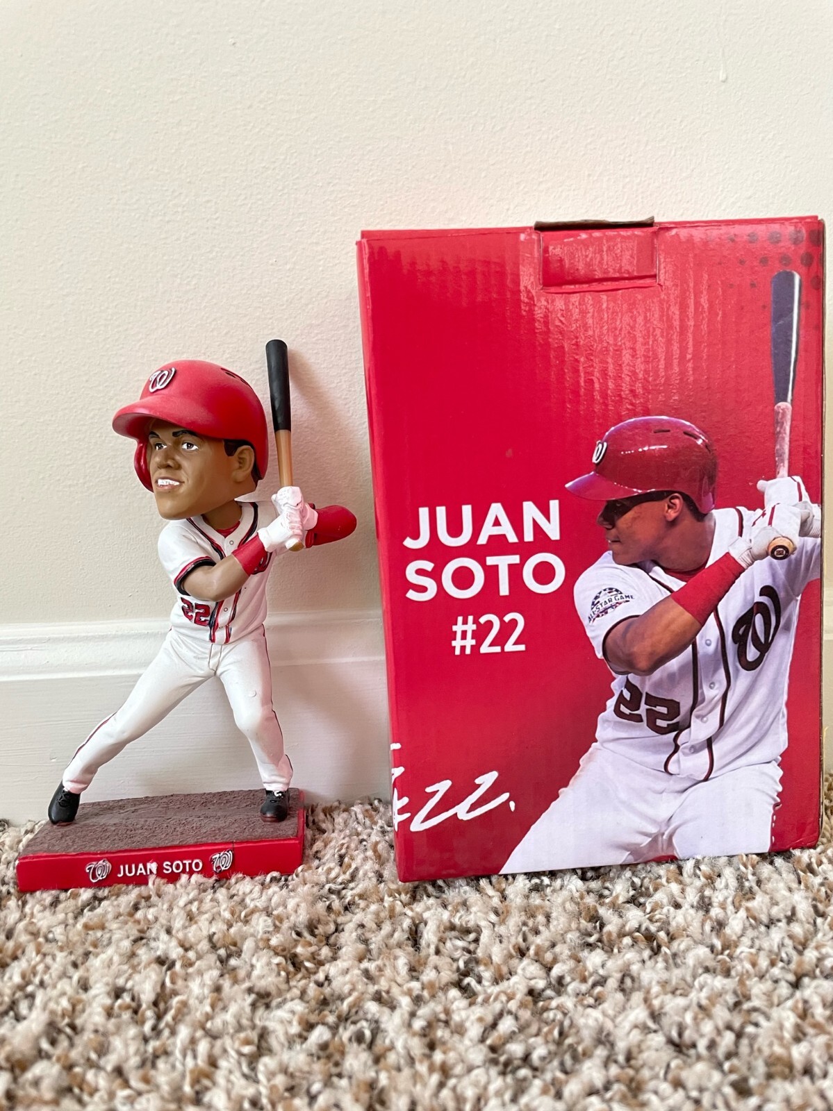 Juan Soto 2019 Bobblehead #22 Washington Nationals NEW | eBay