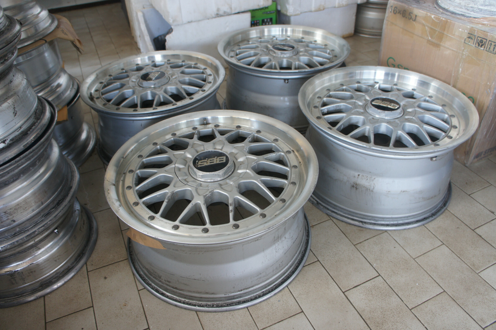 JDM 17" BBS mesh rs2 rs RSii wheels rims for sxe10 dc2 z32 z31 240sx ...