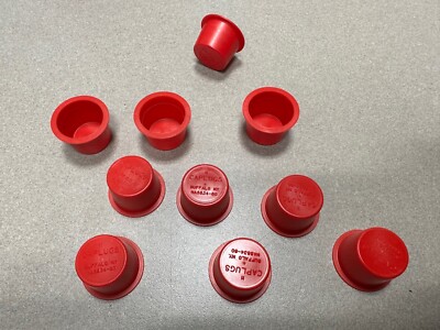 NOS 10X Caplugs 11 Tapered 0.082" Plastic Hole Cap Plug T-11 NAS834-80 ...