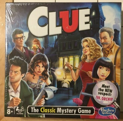 Clue Original Board Game Family Fun Friends Sleuth Solve Mystery Kids ...