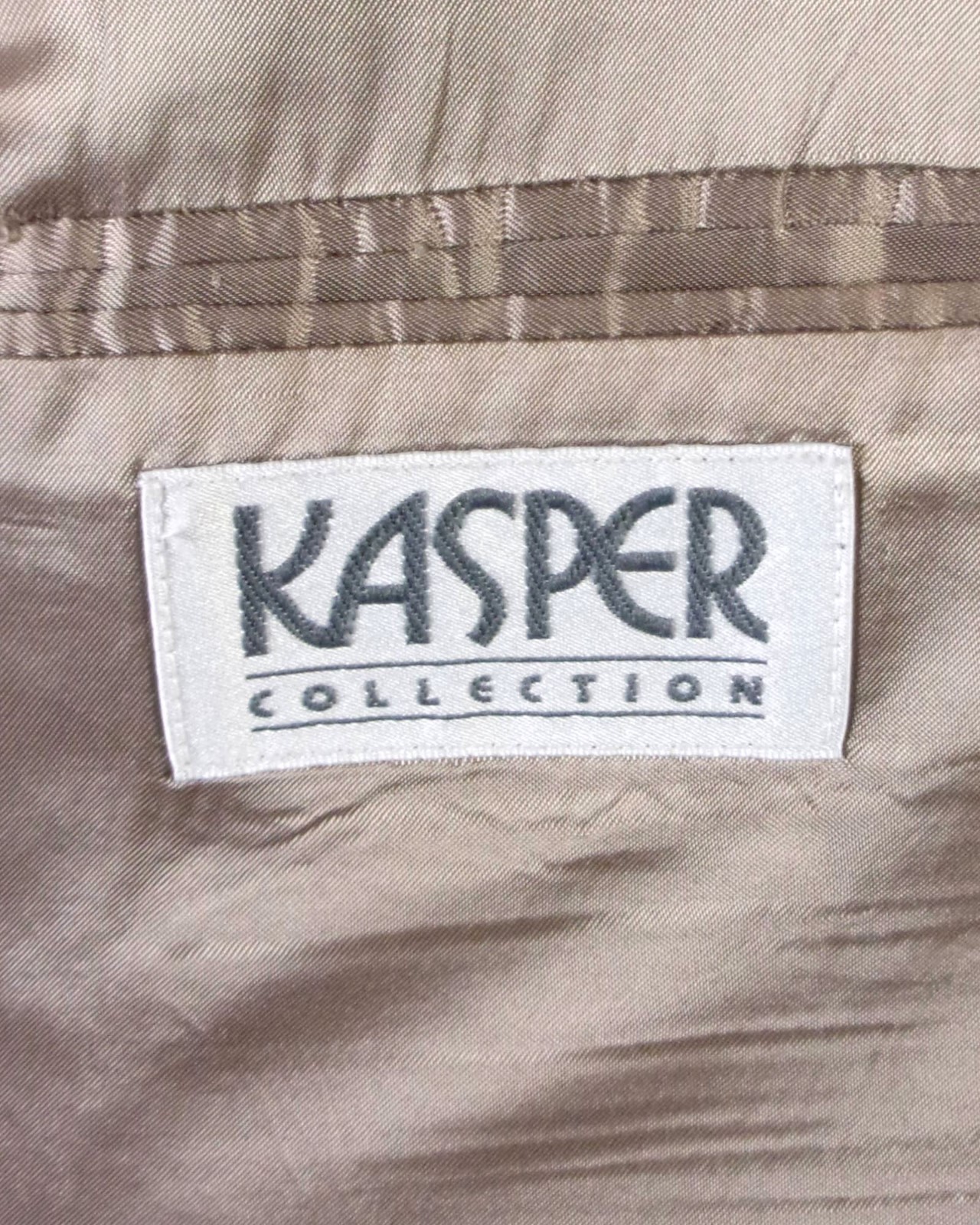 euc Kasper Lord & Taylor Gray Houndstooth Wool Silk Blend Blazer ...