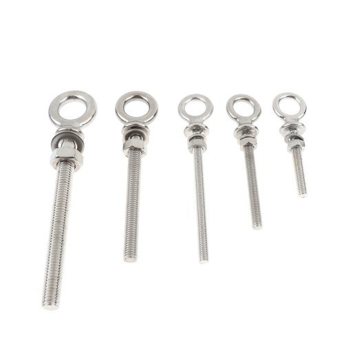 Boat Stainless Steel Lifting Eye Eyebolt M6 M8 M10 40mm 60mm 80mm 100mm ...