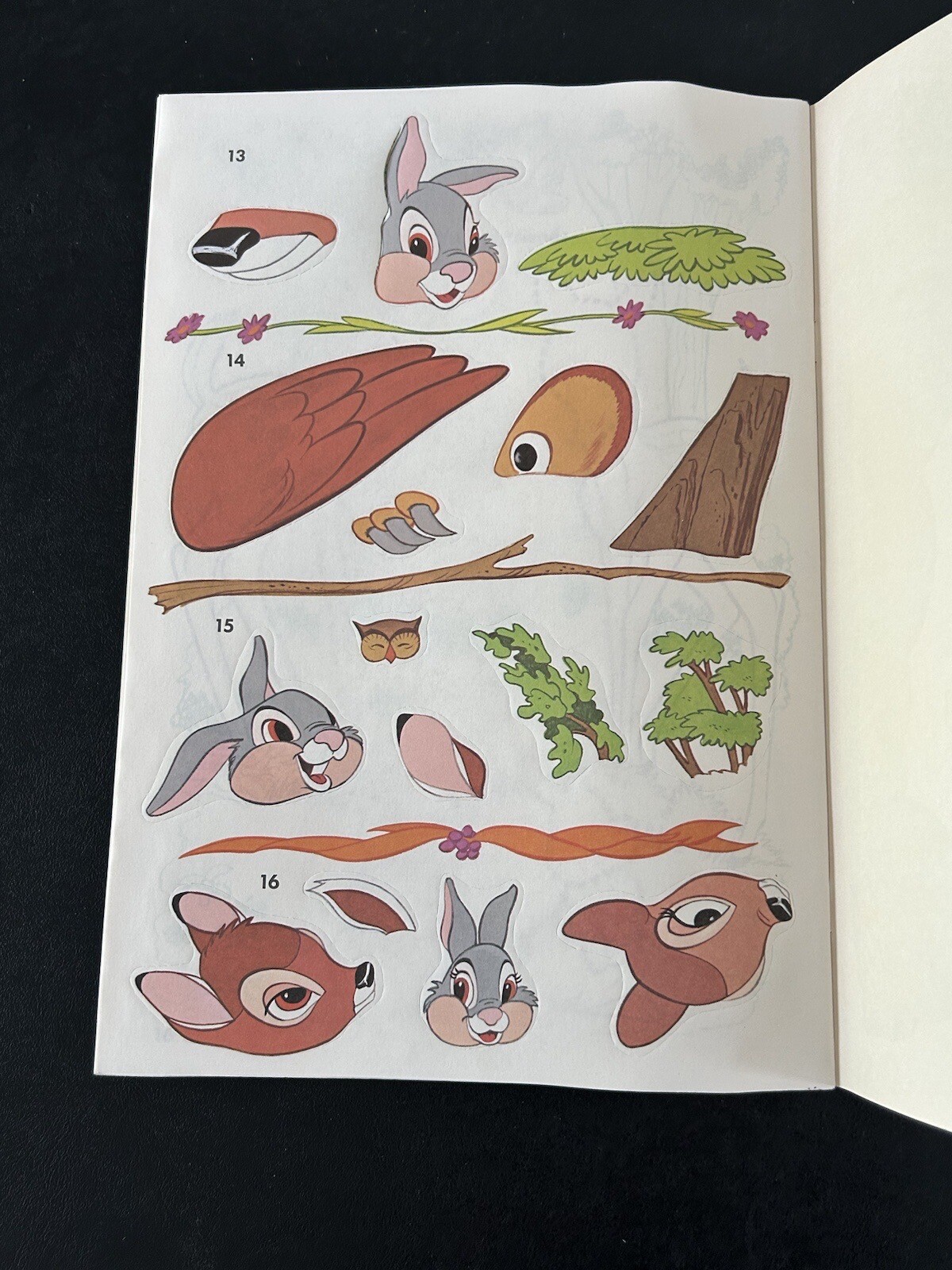 Vintage Golden Walt Disney Bambi Sticker Fun Book Unused 1974 | eBay