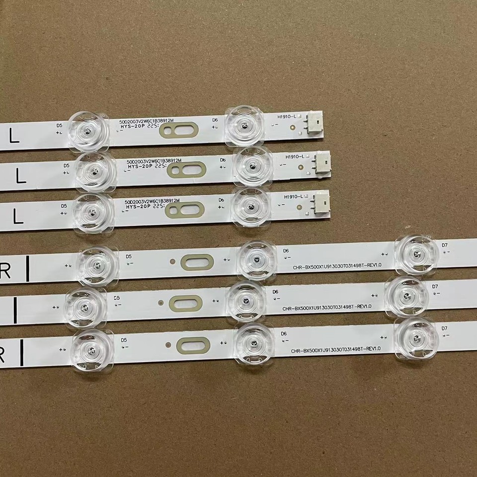 Full set LED Strips For Hisense 50H78G 50R6090G5 50R6080G 50R6E3 ...