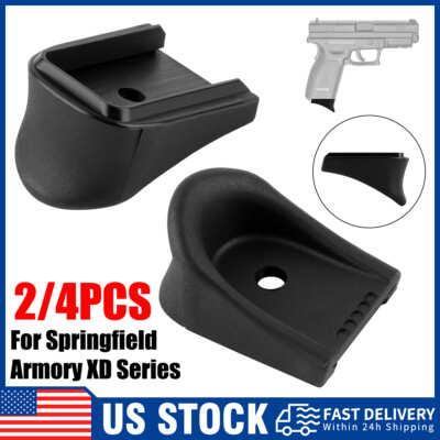 2/4PCS Grip Extension for Springfield Armory XD Series 9mm .40 S&W ...