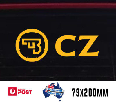 2x CZ USA Firearms Windshield Windscreen Laptop Sticker Decal 200mm ...