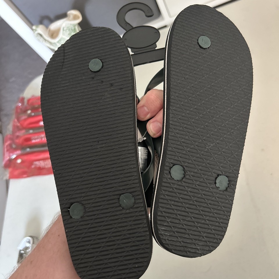 Green Bay Packers Flip Flops Tongs Adult XS NWT NEW Forever ...