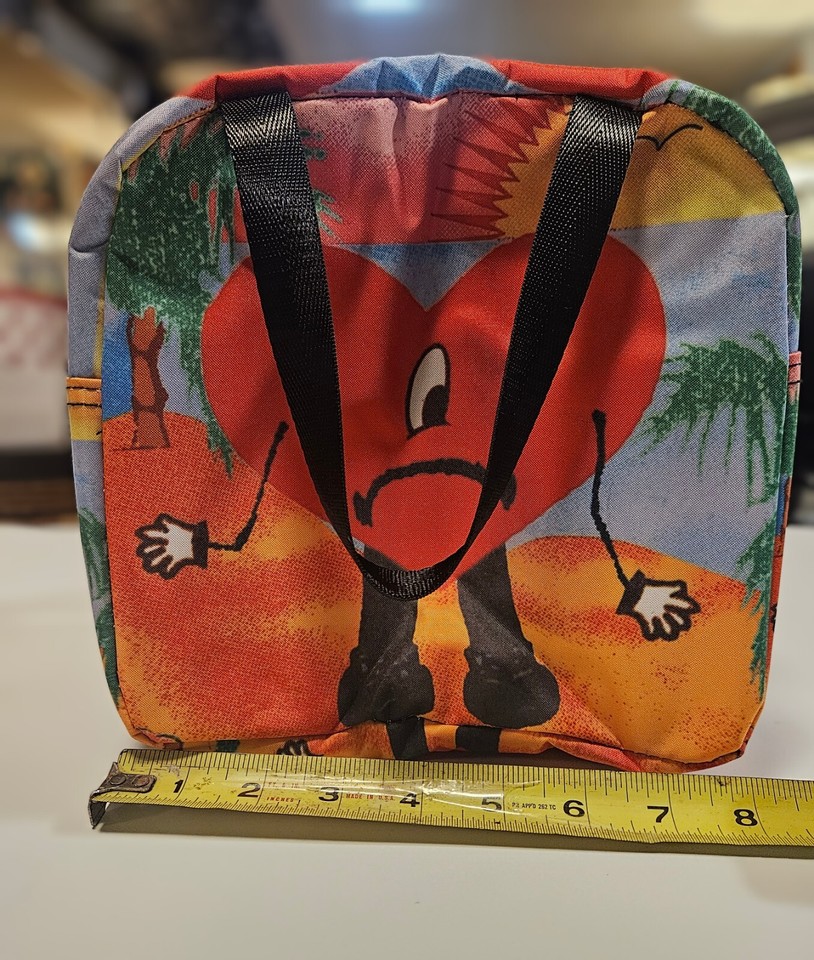 Bad Bunny Un Verano Sin Ti Print Lunch Box Bag Insulated Cooler ...
