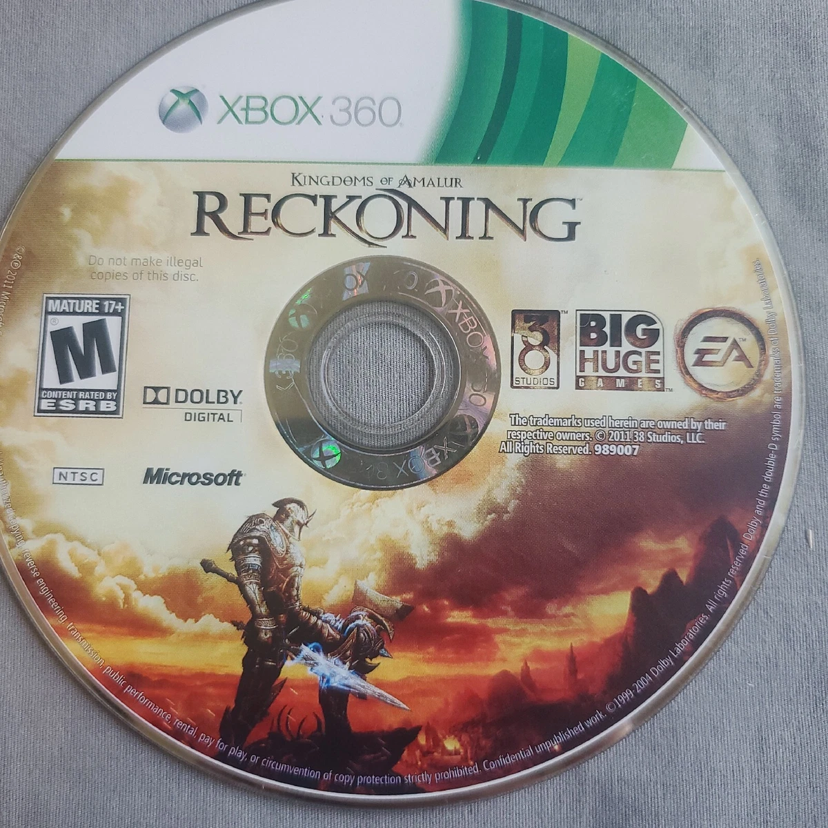 Kingdom Of Amalur Xbox 360