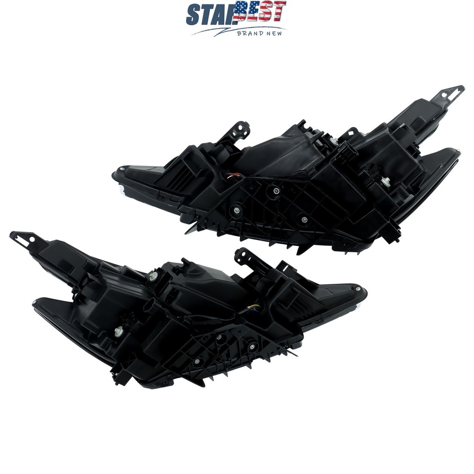 Pair LED Headlights Headlamps Black For Nissan Murano 2019 2020 2021 ...