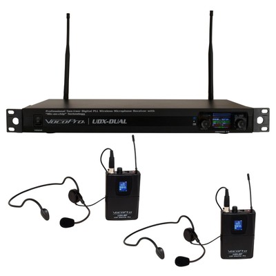 Vocopro UDXDUALBODYPAC Dual Bodypack Wireless Microphone System | eBay
