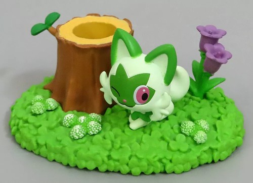 Sprigatito Pen Stand Mini Figurine Pokemon DesQ Pokémon Japon Officiel ...