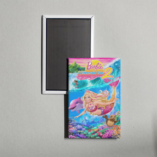 Barbie in A Mermaid Tale 2 Mini Movie Poster Fridge Locker Magnet | eBay