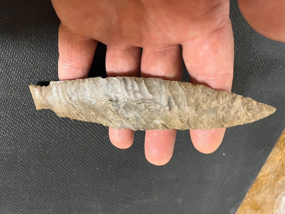 Elk River Authentic Artifact Ex L.Simpson ~ Jerry Dickey G10 COA | eBay