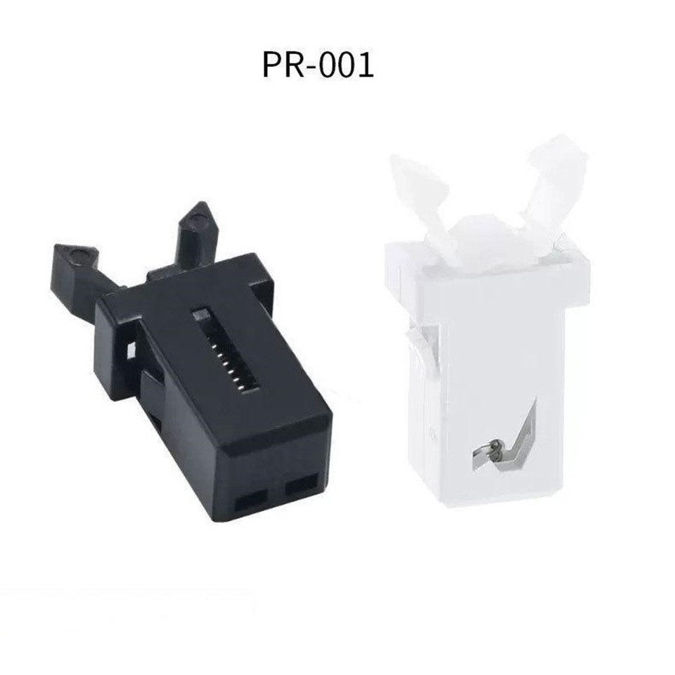 Black And White Clips Self-Locking Switch Locking Clip Reliable ...