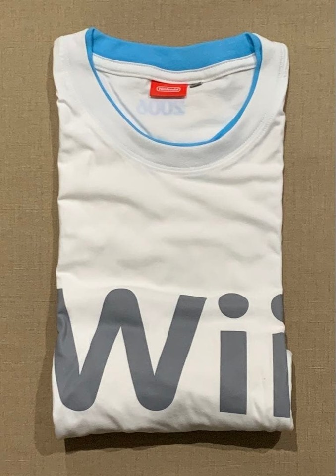 Nintendo Museum Limited Edition T-Shirt Wii Ver. M Size White Unused ...