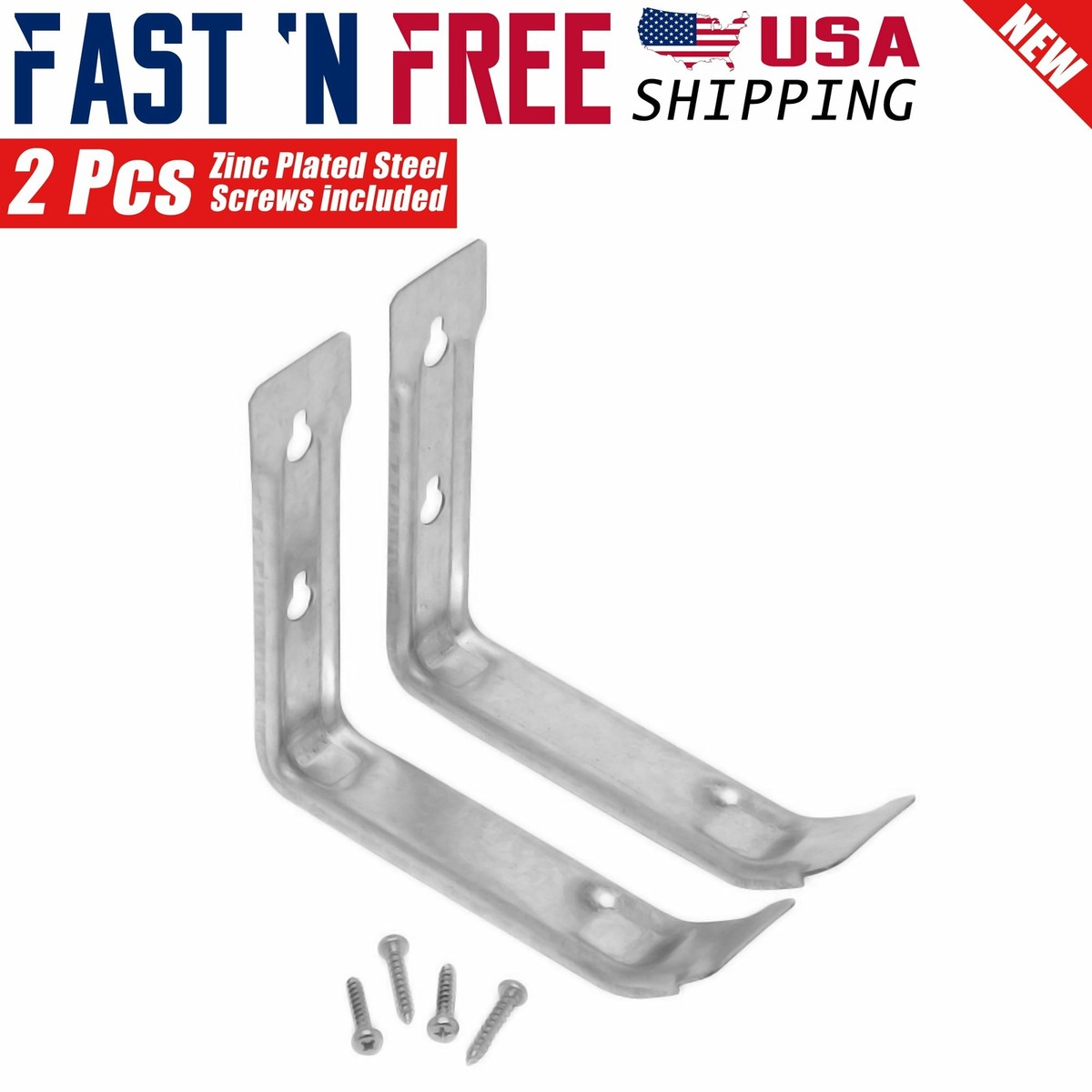 Zinc Plated Steel Brackets