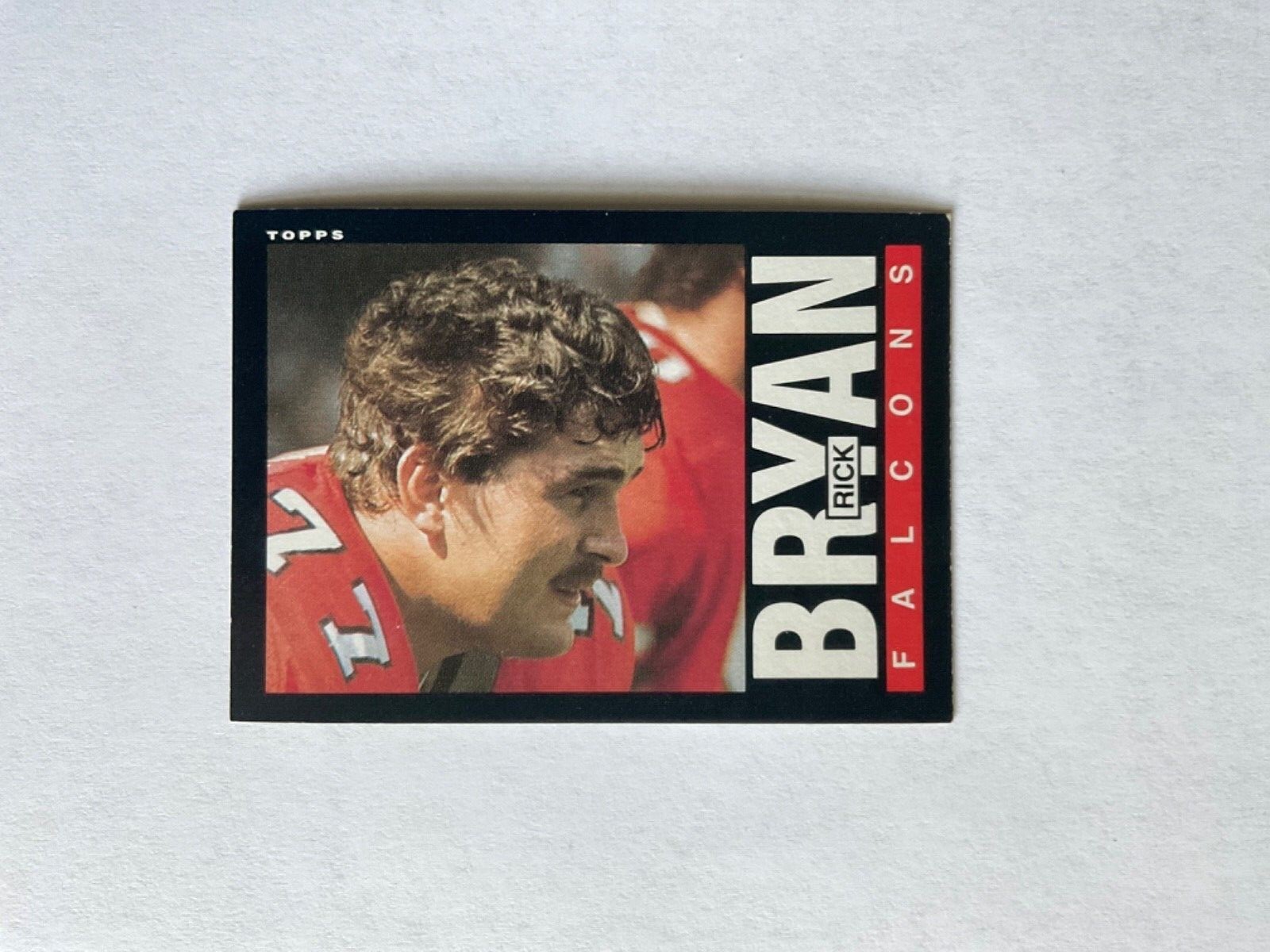 Rick Bryan 1985 Topps Rookie Football Card #14 Atlanta Falcons RC - NM ...
