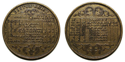 Germany, ca. 1860 "Boston-Whist" token | eBay