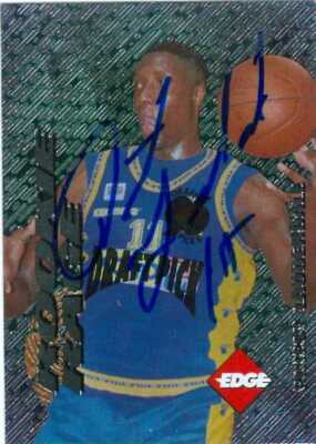 Priest Lauderdale autographed Basketball Card 1996 Collectors Edge ...