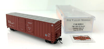 FOX VALLEY MODELS 8086 - FMC 5283 DD BOXCAR - CANADIAN NATIONAL | eBay