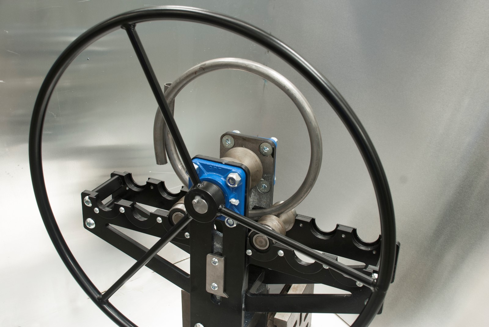 New Ring Roller, bender, Flat/ round, pipe, box, tube, with round hand ...