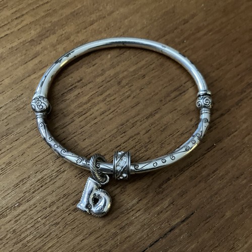 Brighton Charming Bangle Bracelet, And Bead Charms, Oval Magnetic Closure | eBay