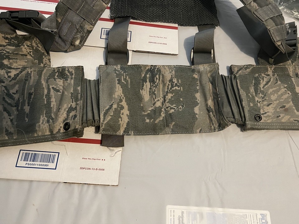 Air Force H-GEAR HARNESS Rig Chest Vest Tiger RIG MOLLE M/L | eBay