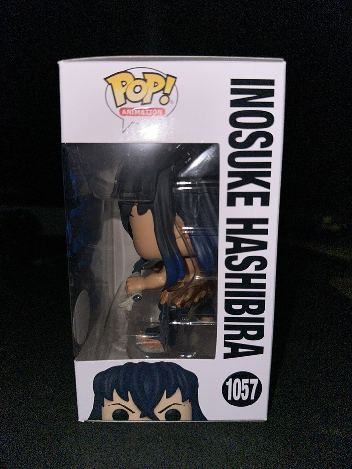 Funko Pop! SIGNED Animation Demon Slayer #1057 Inosuke Hashibira ...