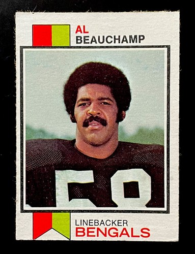 1973 Topps #337 Al Beauchamp Cincinnati Bengals Vintage Football Card ...