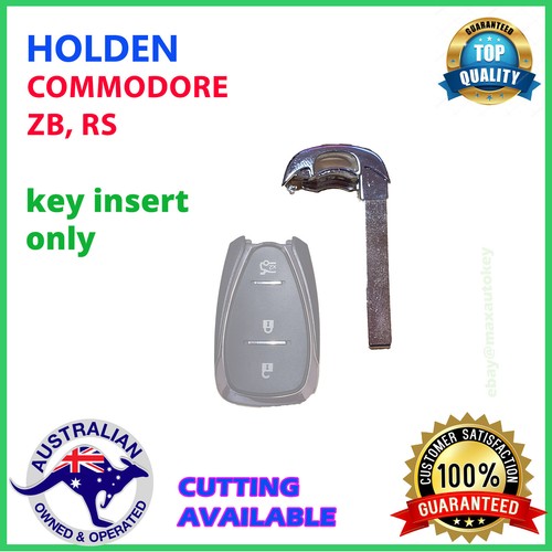 Holden Key Insert suits Holden ZB RS Commodore Astra cruze Trax Acadia ...