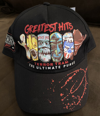 2021 Universal Studios Halloween Horror Nights Terror Tram Hat HHN NEW ...
