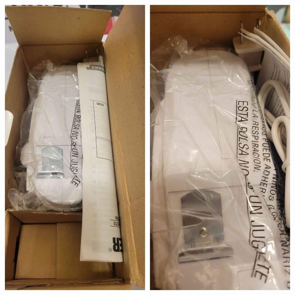 Open Box Black & Decker White Space Maker Electric Can Opener Under ...
