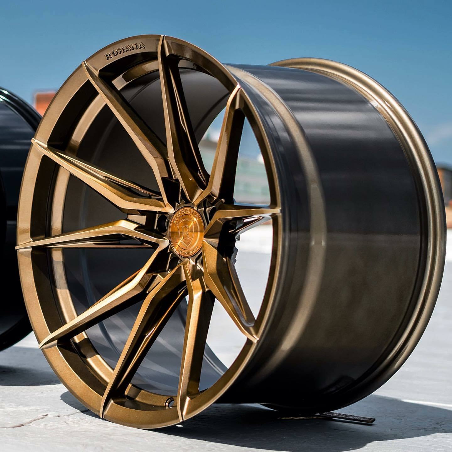 20” ROHANA RFX13 BRUSHED BRONZE WHEELS RIMS FOR AUDI A5 S5 A7 S7 A8 S8 ...