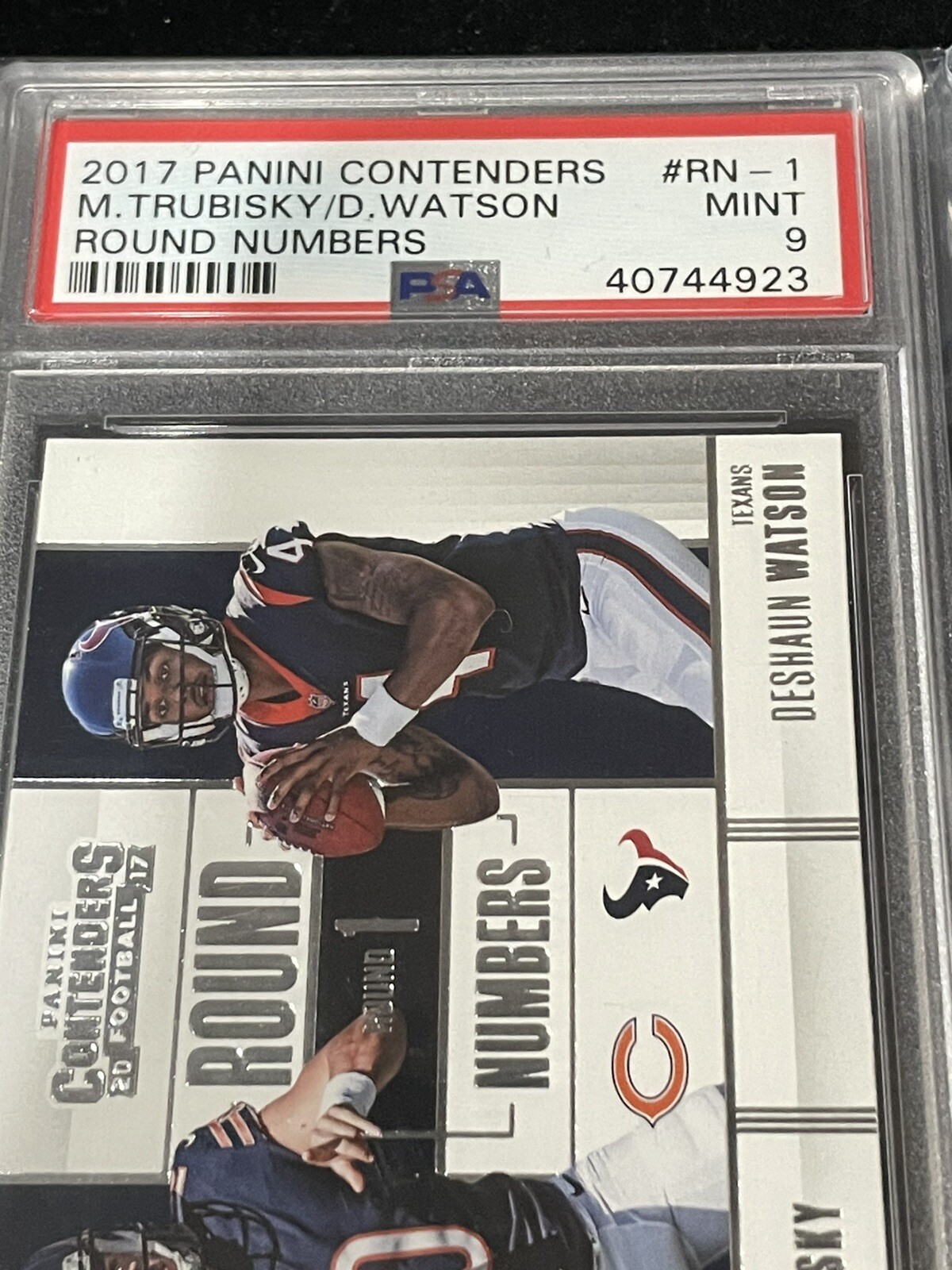 2017 Panini Contenders - Round Numbers #RN-1 Deshaun Watson, Mitchell ...