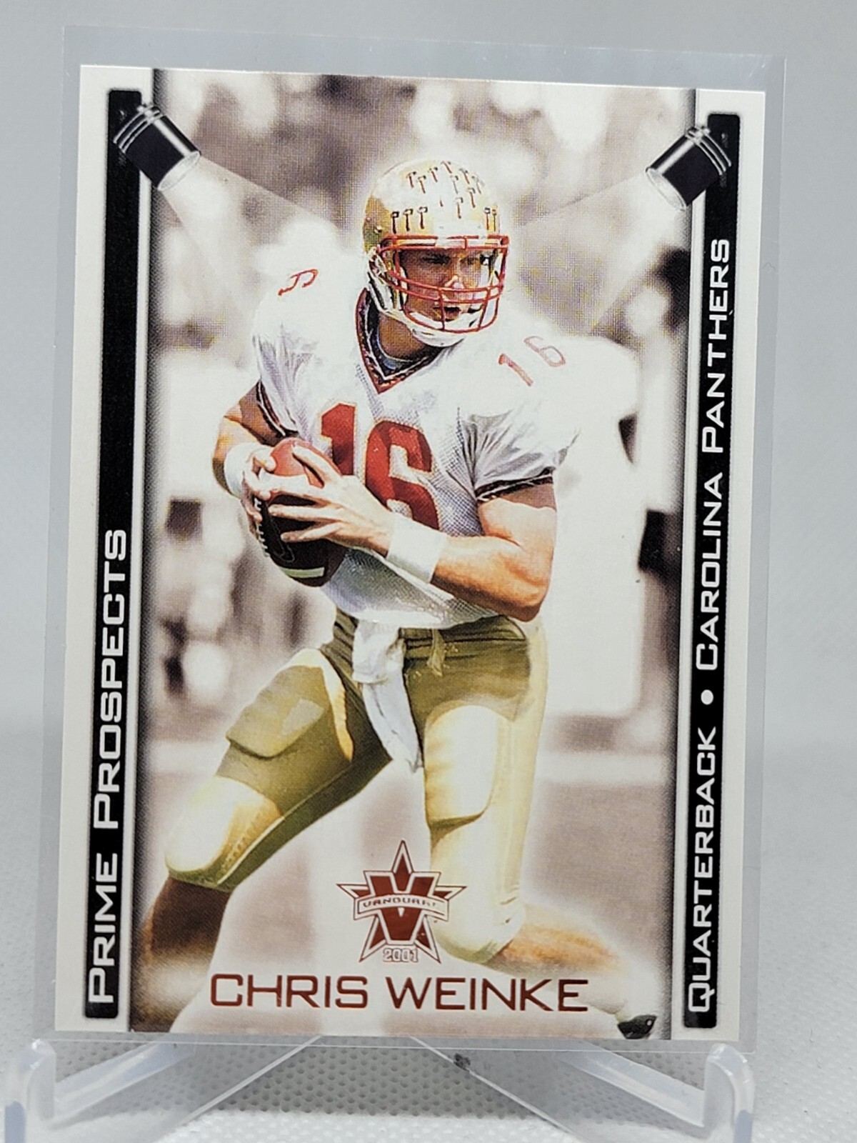 2001 Vanguard Prime Prospects Bronze #4 Chris Weinke D6A | eBay