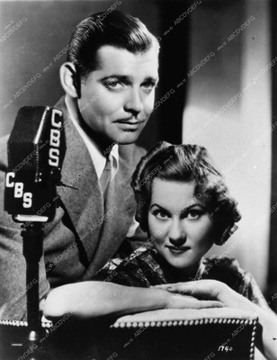 1910-16 Clark Gable Lillian Emerson CBS Radio Microphone 1910-16 1910 ...