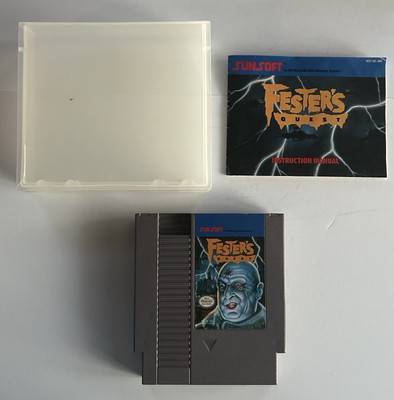 Fester's Quest - with Manual (Nintendo Entertainment System, 1989) With ...