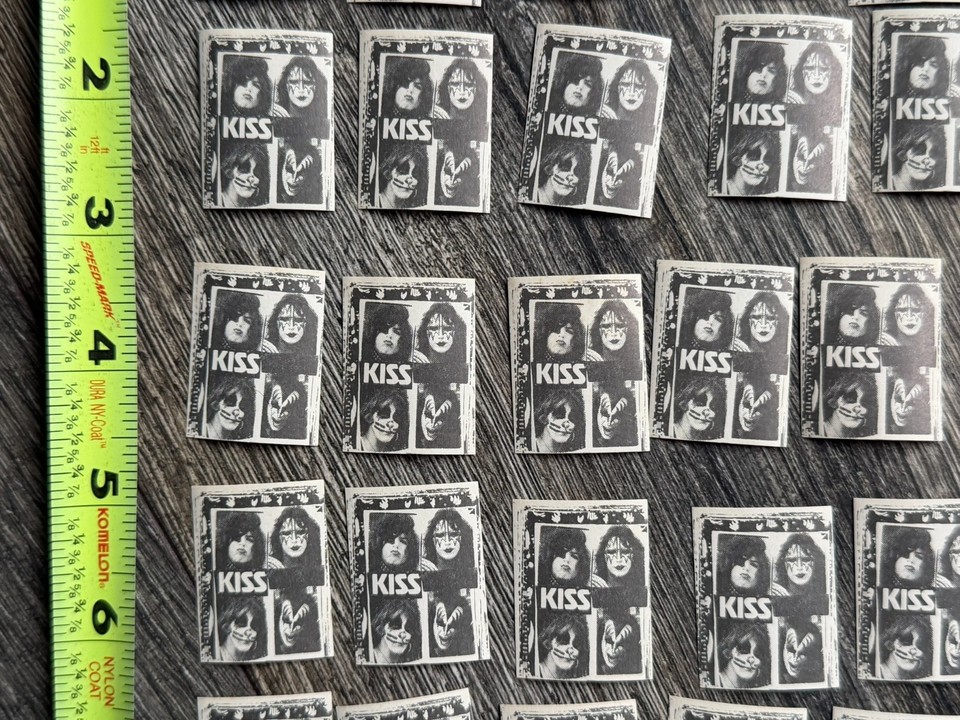 KISS Pen Pal Envelope Labels 40pc Lot 1980's Vintage Kiss Memorabilia ...
