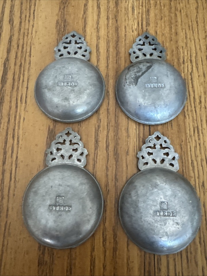 Vintage Stede Pewter Porringer Bowls. Set of 4 | eBay