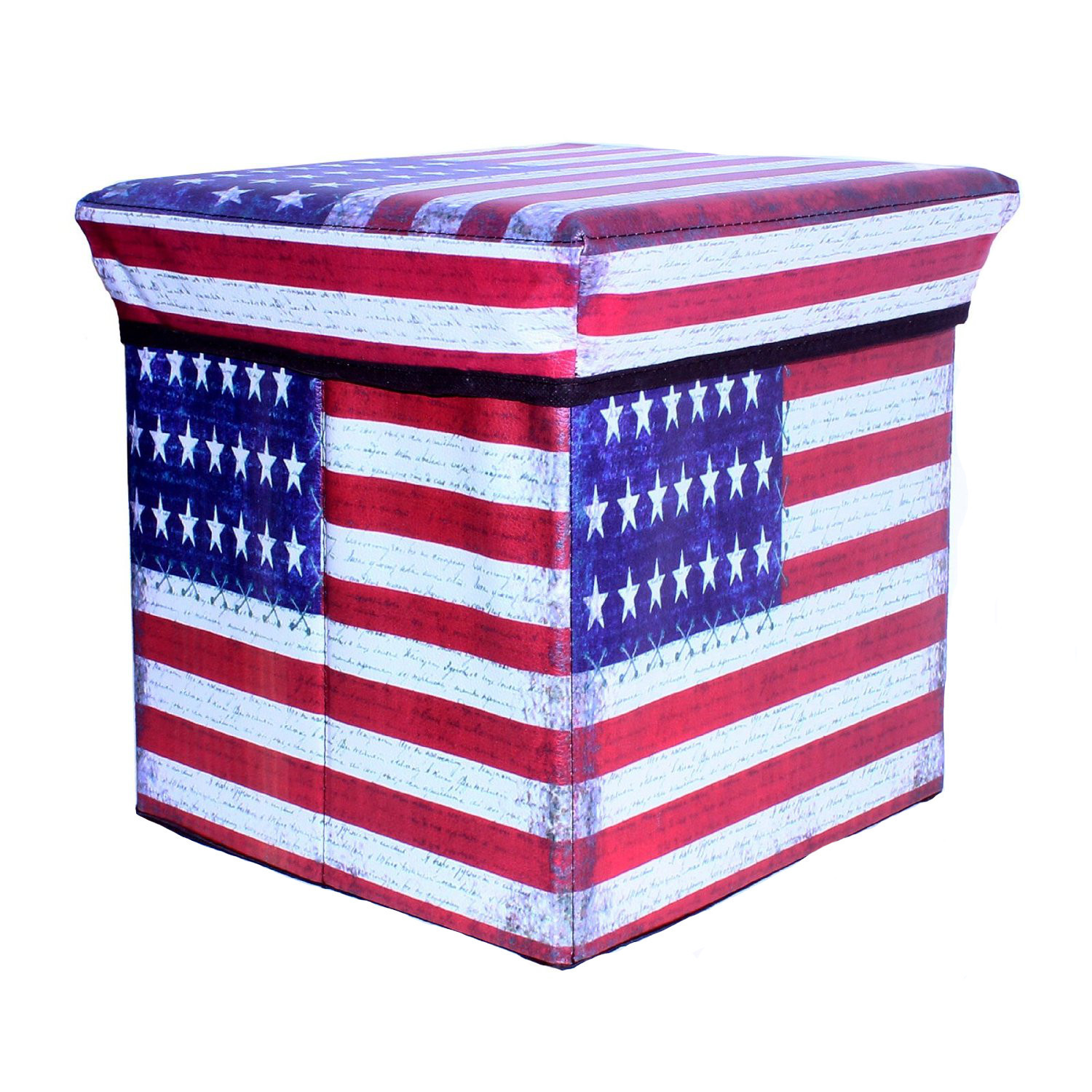 Storage Box Padded Bench Seat Home Furniture Bedroom 30cm x 30cm x 30cm ...