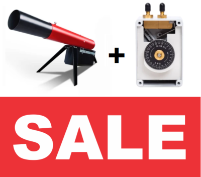 BIRD SCARE GUN Bird Scarer Noise Bird Cannon Gas LPG Guns Sound ...