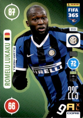 Fifa 365 Cards 2021 - 215 Romelu Lukaku Team Mate | eBay