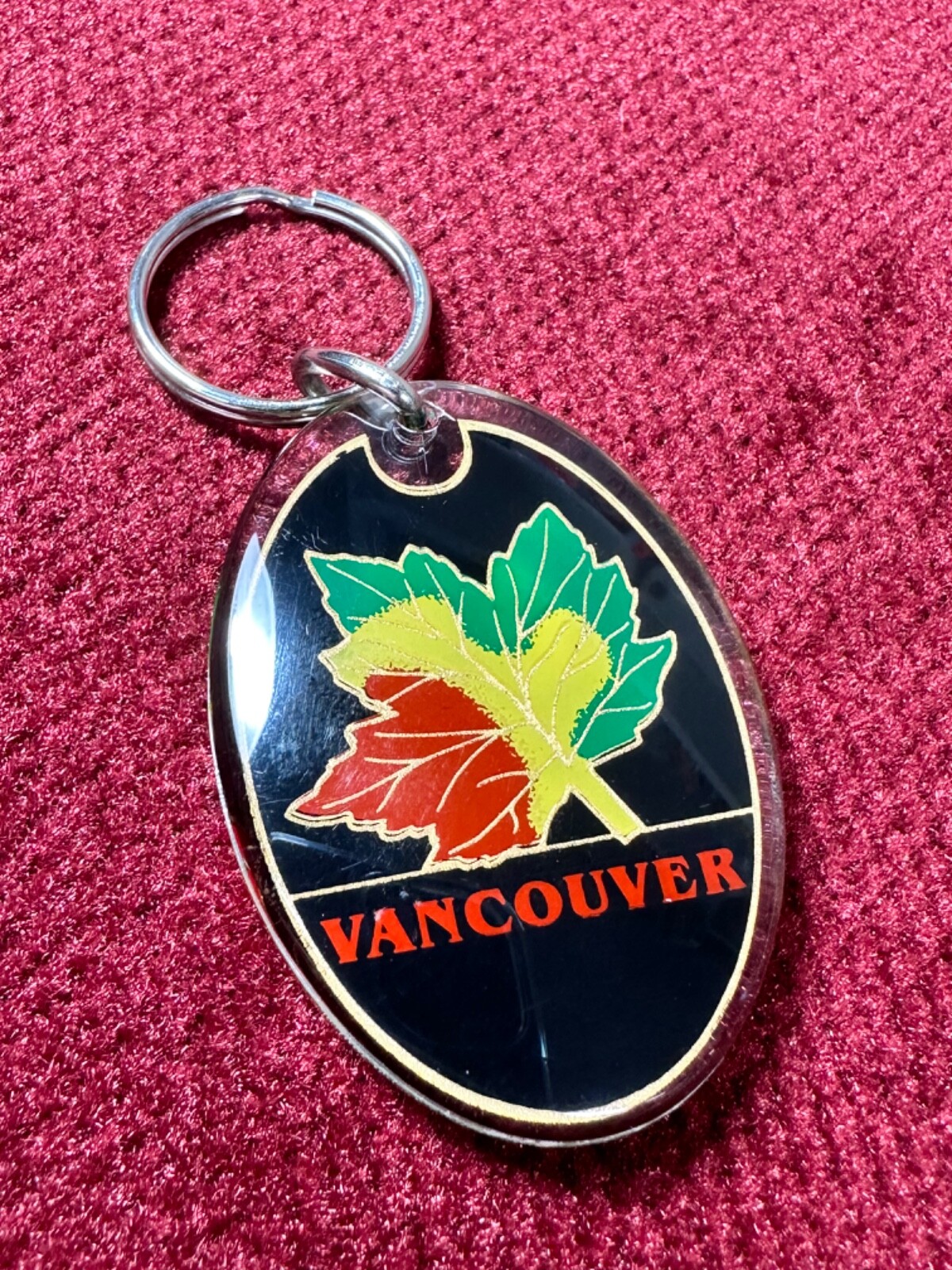 Vancover Fall Maple Leaf Keychain | eBay
